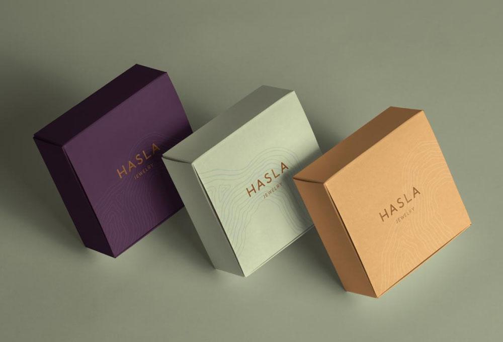 Grafisk design: Visuell identitet Hasla Jewelry | KOI